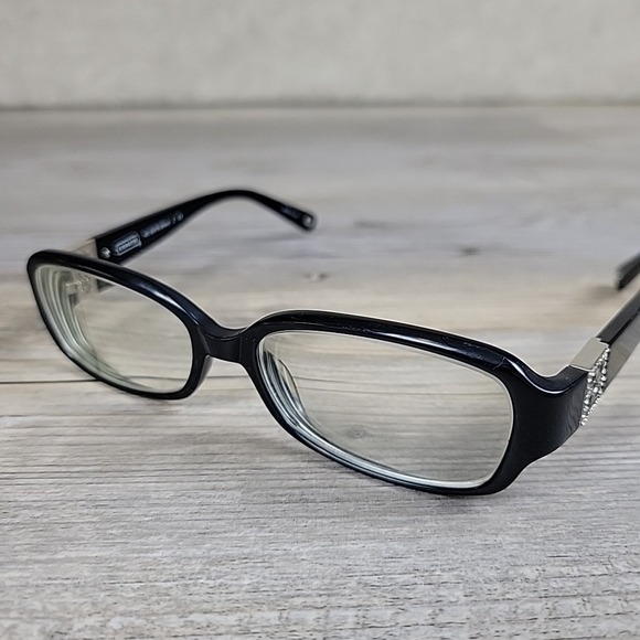 Coach | Accessories | Coach Eyeglasses Hc607b Gloria 5002 Black Crystal ...
